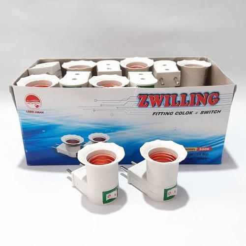 Jual Fitting Colok Saklar tembaga Lampu Zwilling | Shopee Indonesia