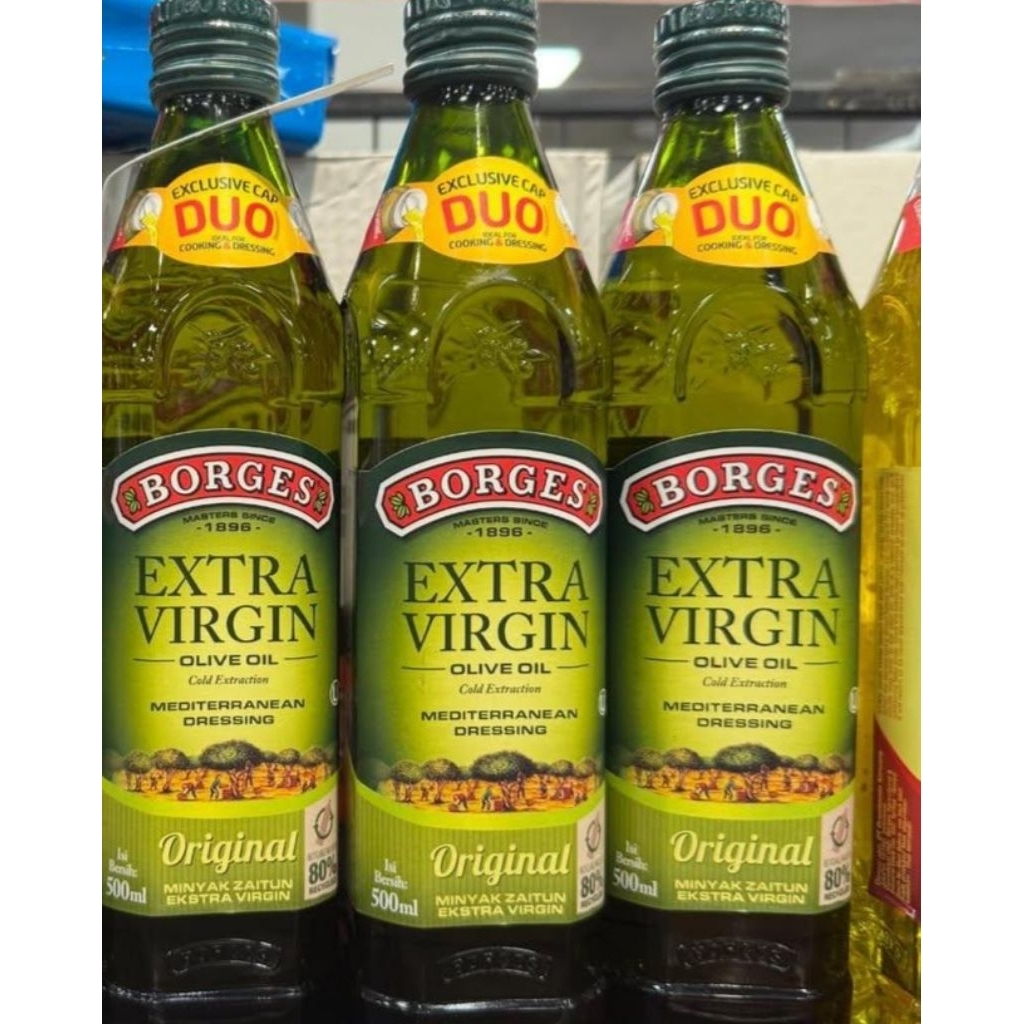 Jual BORGES EXTRA VIRGIN OLIVE OIL 500ml | Shopee Indonesia