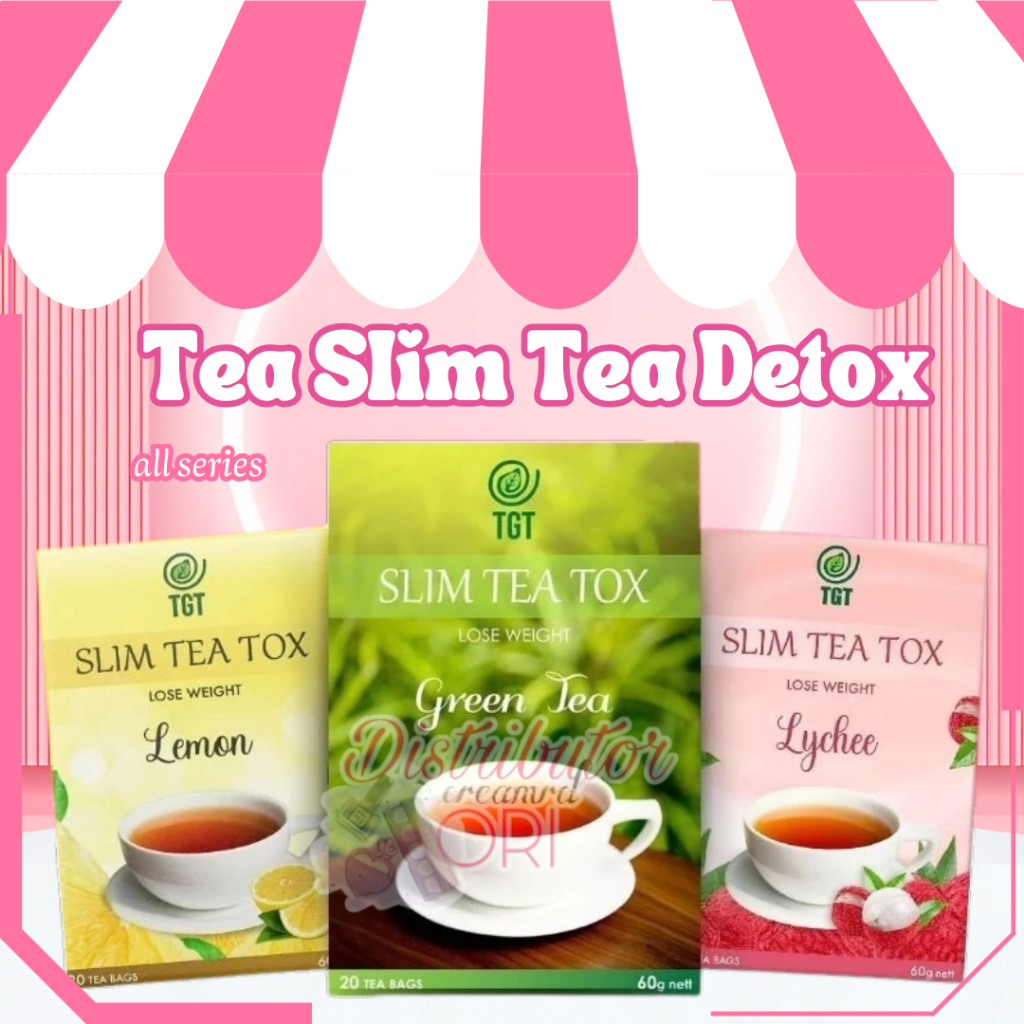Jual TGT SLIM TEA TOX The Green Tea Slim Tea Detox Teh Pelangsing badan ...