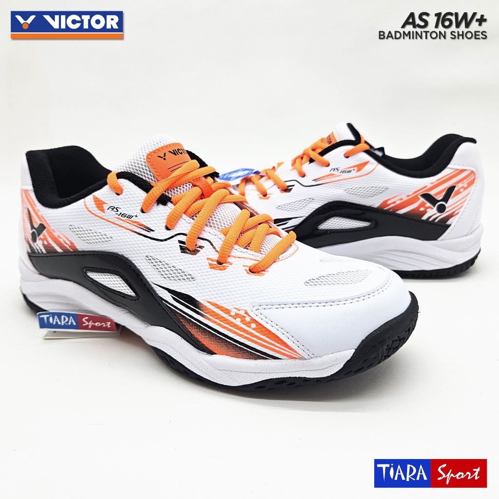 Jual Sepatu VICTOR AS 16 W Plus - Wide U 3.5 Badminton Shoes Dewasa ...