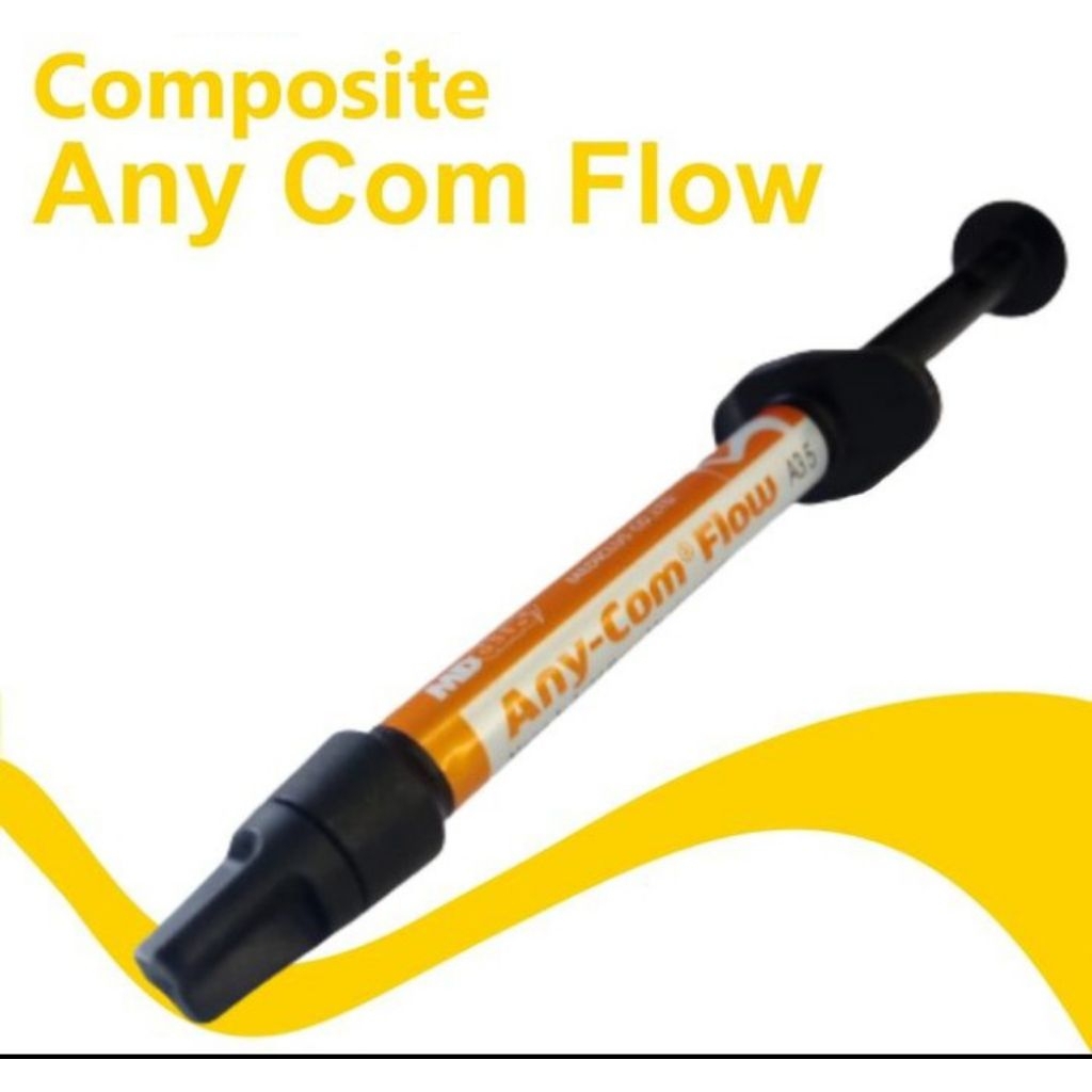 Jual Composite Resin 2 Syringe dan 1 Syringe Lem Gigi Any Com Flow ...
