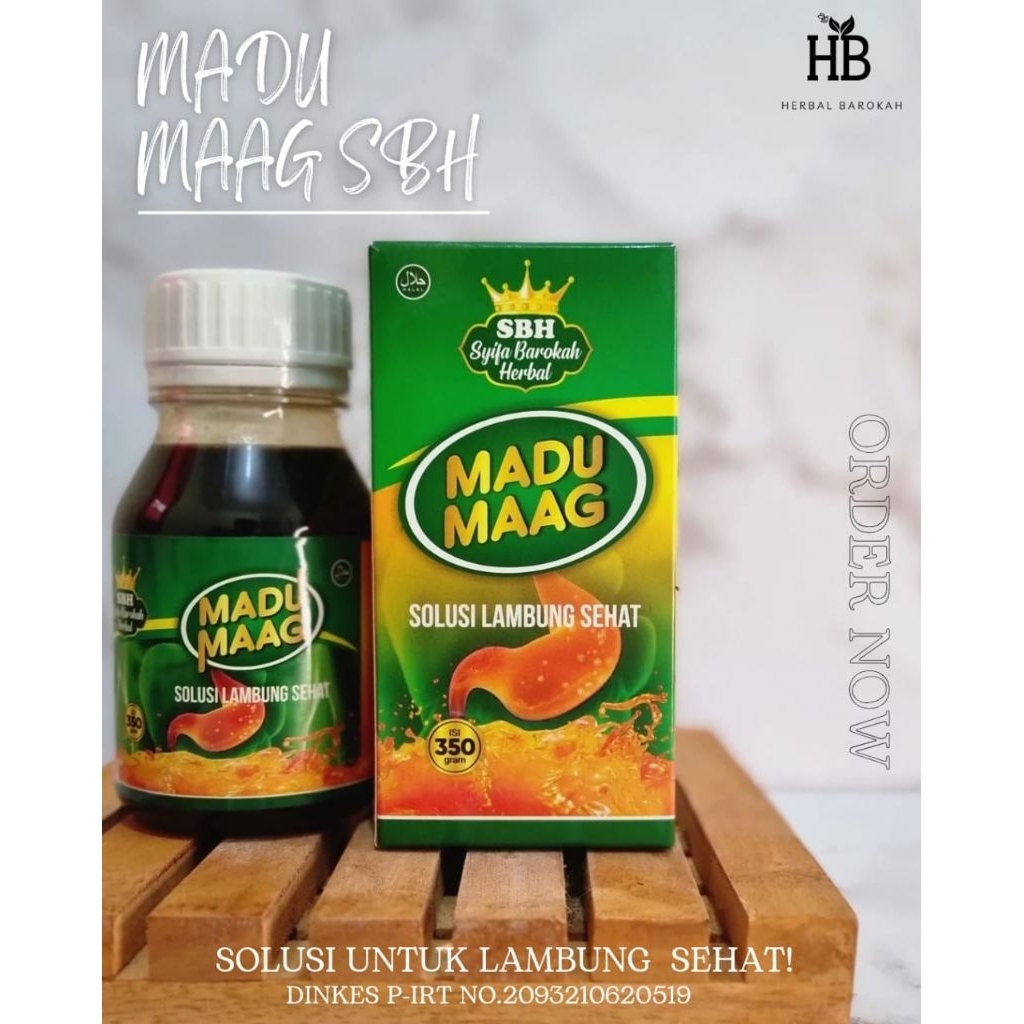 Jual MADU MAAG SYIFA BAROKAH HERBAL ORIGINAL, maredakan sakit maag dan ...