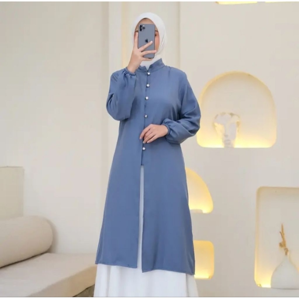 Jual Malaya Long Tunik Atasan Model Terbaru 2025 | Shopee Indonesia