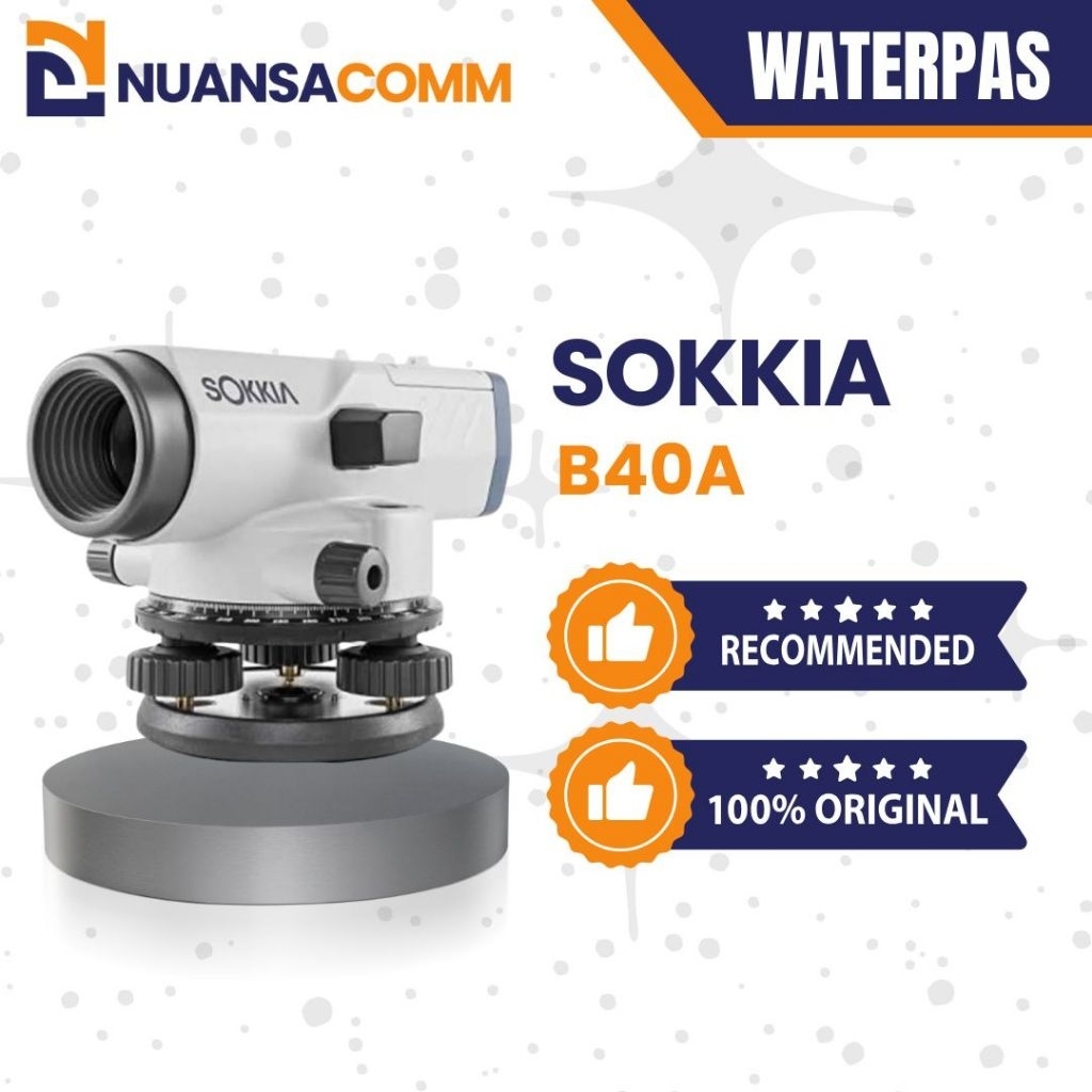 Jual Automatic Level Sokkia B40A / Sokkia Waterpas B40A / Auto Level Sokkia B40A Unit Only ...