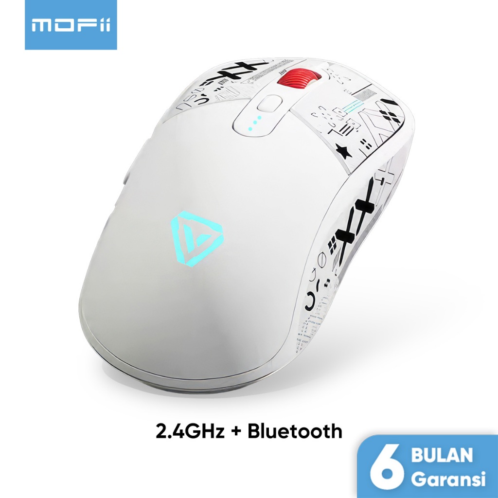 Jual MOFii Mouse Gaming Wireless 2.4Ghz + Bluetooth Rechargeable ...