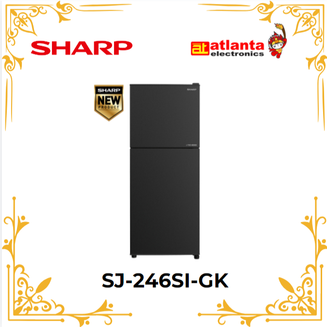 Jual SHARP KULKAS 2 PINTU INVERTER 205 LITER SJ-246SI-GK | Shopee Indonesia