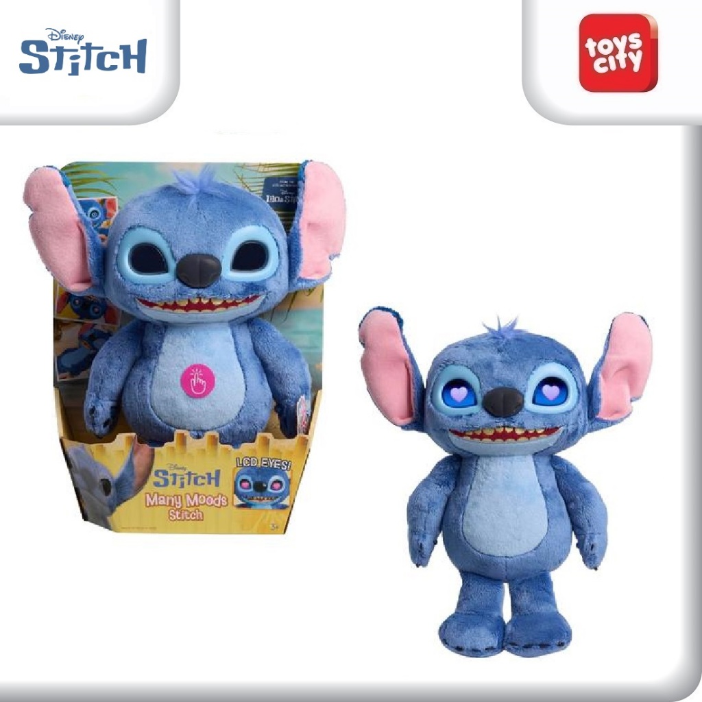 Jual Disney Stitch Many Moods 14-inch Interactive Plush, 50+ Sounds ...