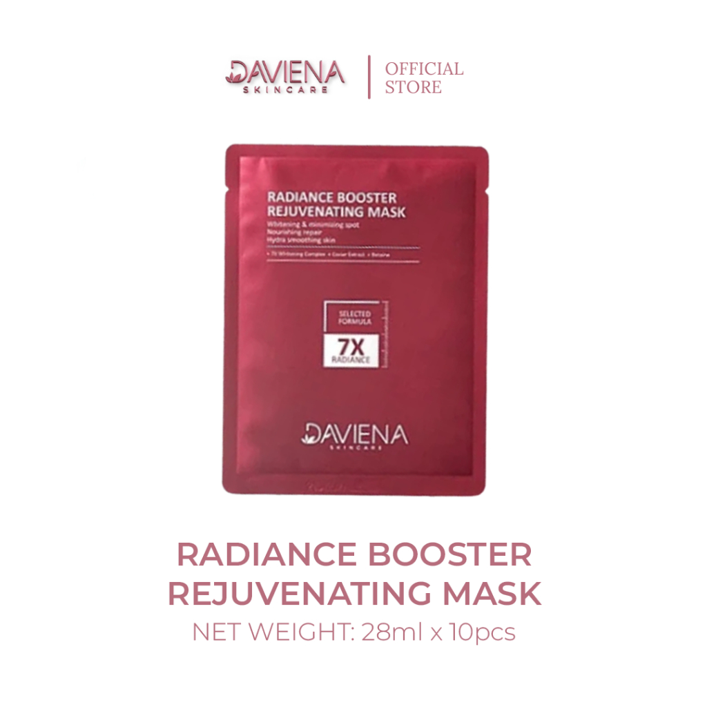 Jual DAVIENA SKINCARE - Radiance Booster Rejuvenating Mask 10pcs ...