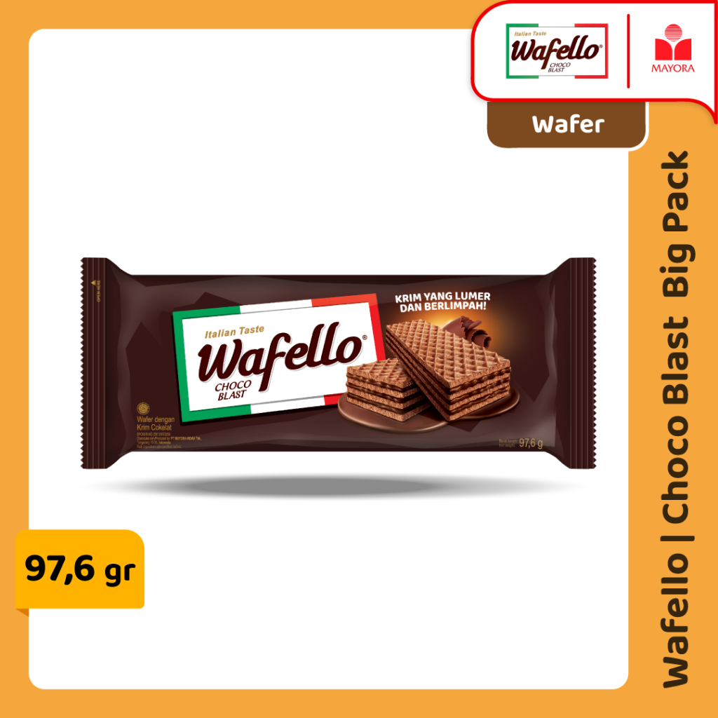 Jual Wafer Wafello Choco Blast BigPack | Shopee Indonesia