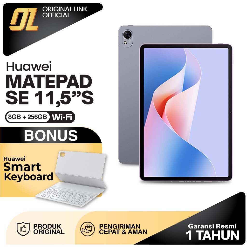 Jual HUAWEI Matepad 11.5S 8/256 GB Papermatte Edition 11.5 inch ...