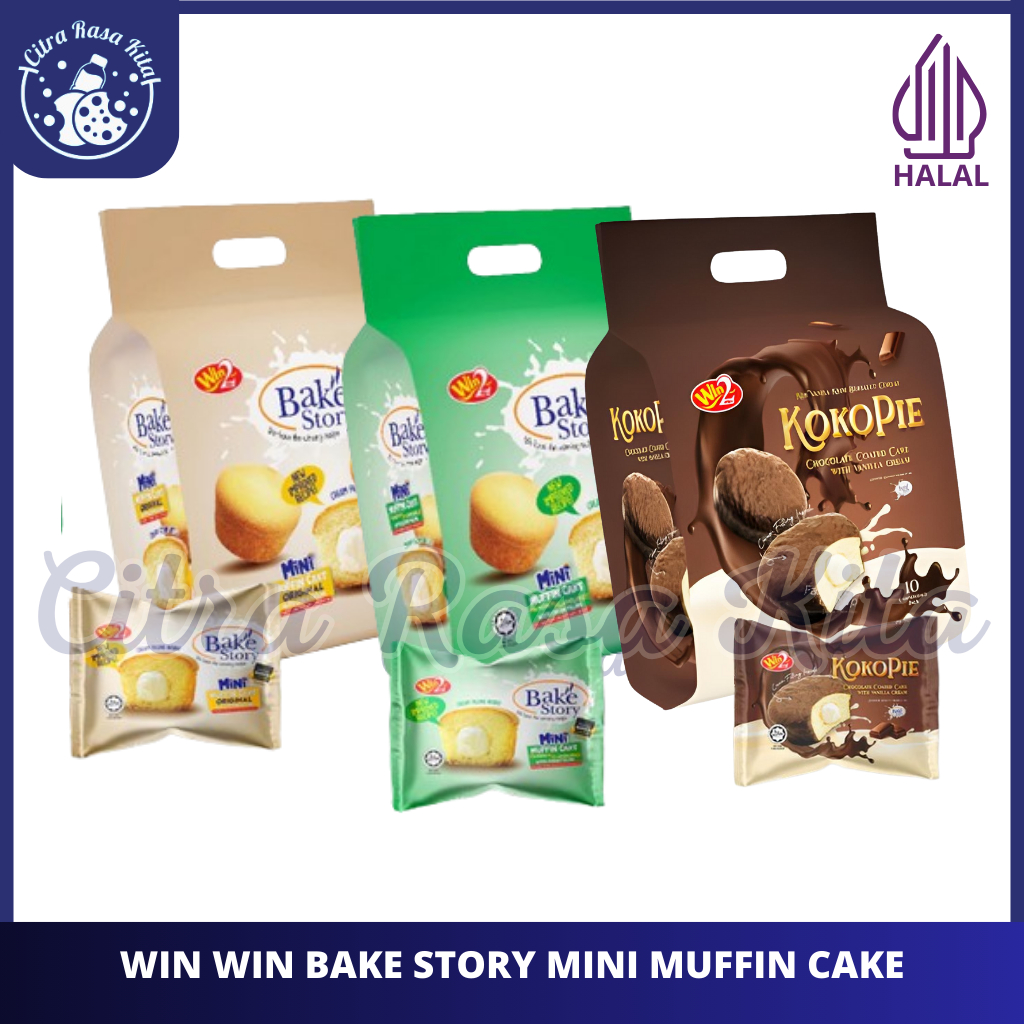Jual Win2 Bake Story Mini Muffin Cake / Pie Malaysia Cup Cake Mini ...