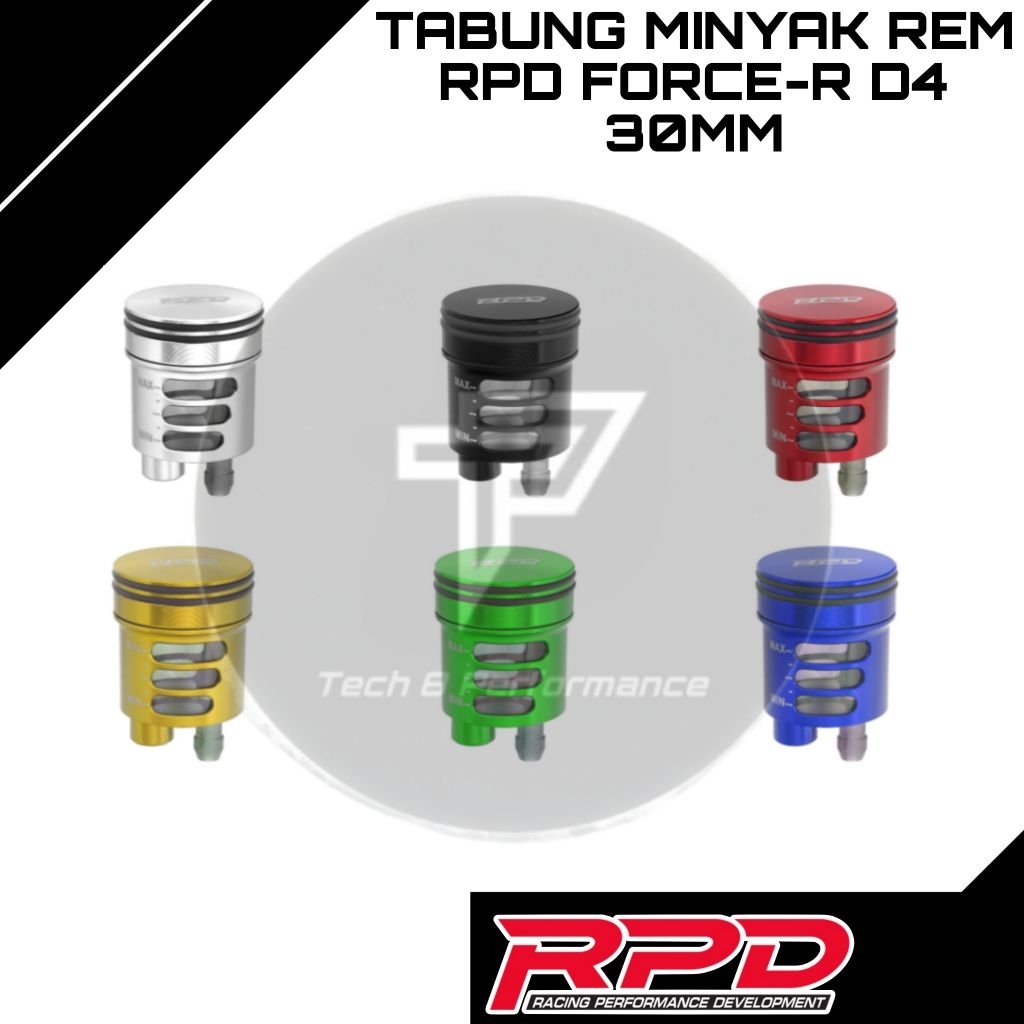 Jual Tabung Minyak Rem RPD Force-R D4 30MM | Shopee Indonesia