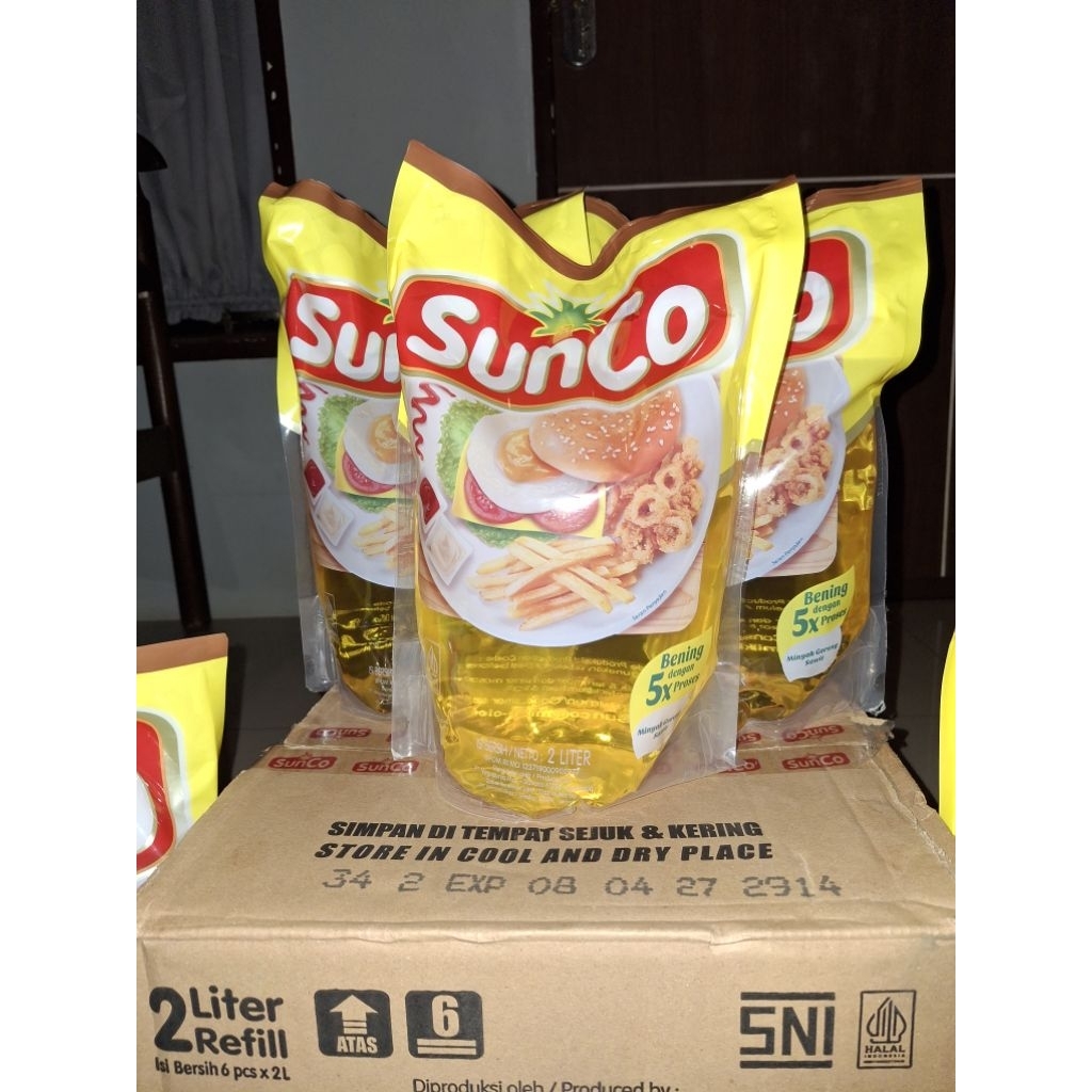 Jual Minyak Goreng Sanco Refill 2 Liter | Shopee Indonesia