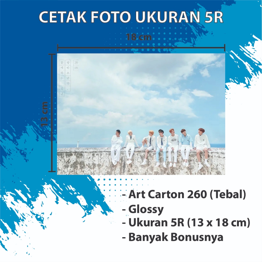 Jual CETAK FOTO UKURAN 5R | Shopee Indonesia
