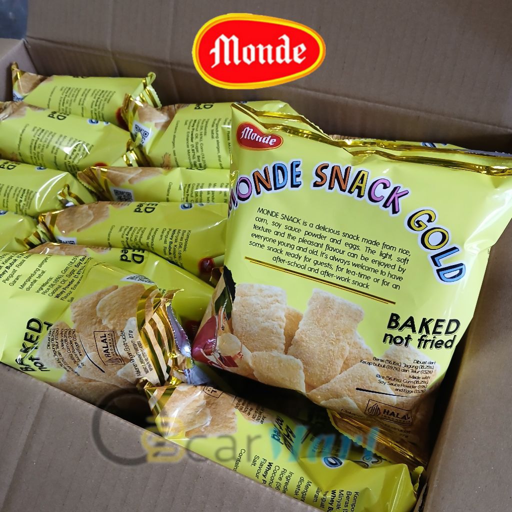 Jual MONDE SNACK GOLD 27g Satuan | Shopee Indonesia