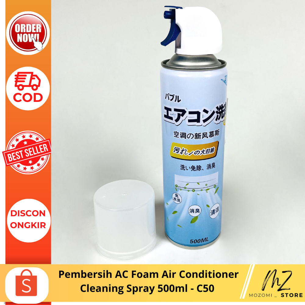 Jual Pembersih AC Foam Air Conditioner Cleaning Spray 500ml - C50 ...