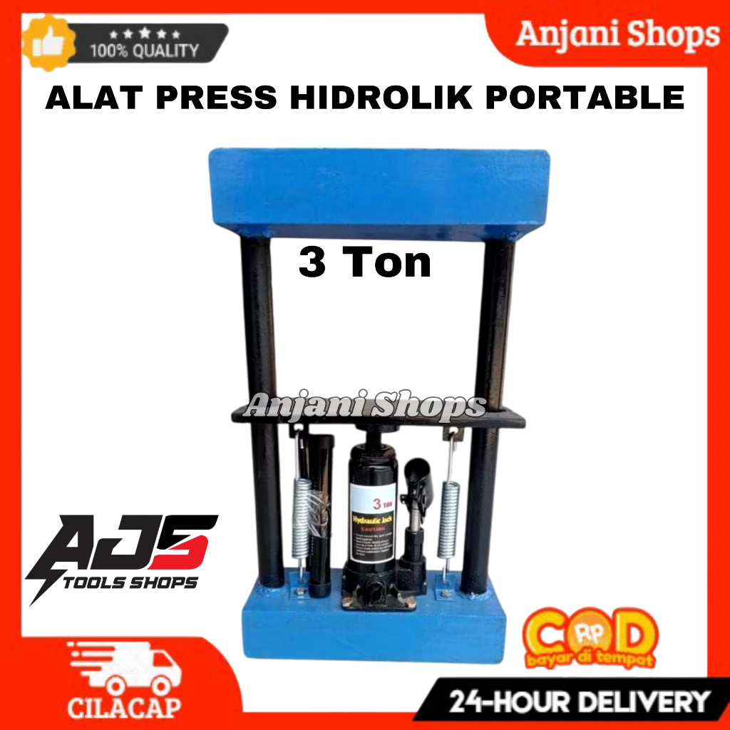Jual Alat Pres hidrolik portable multifungsi atau alat press hidrolis ...