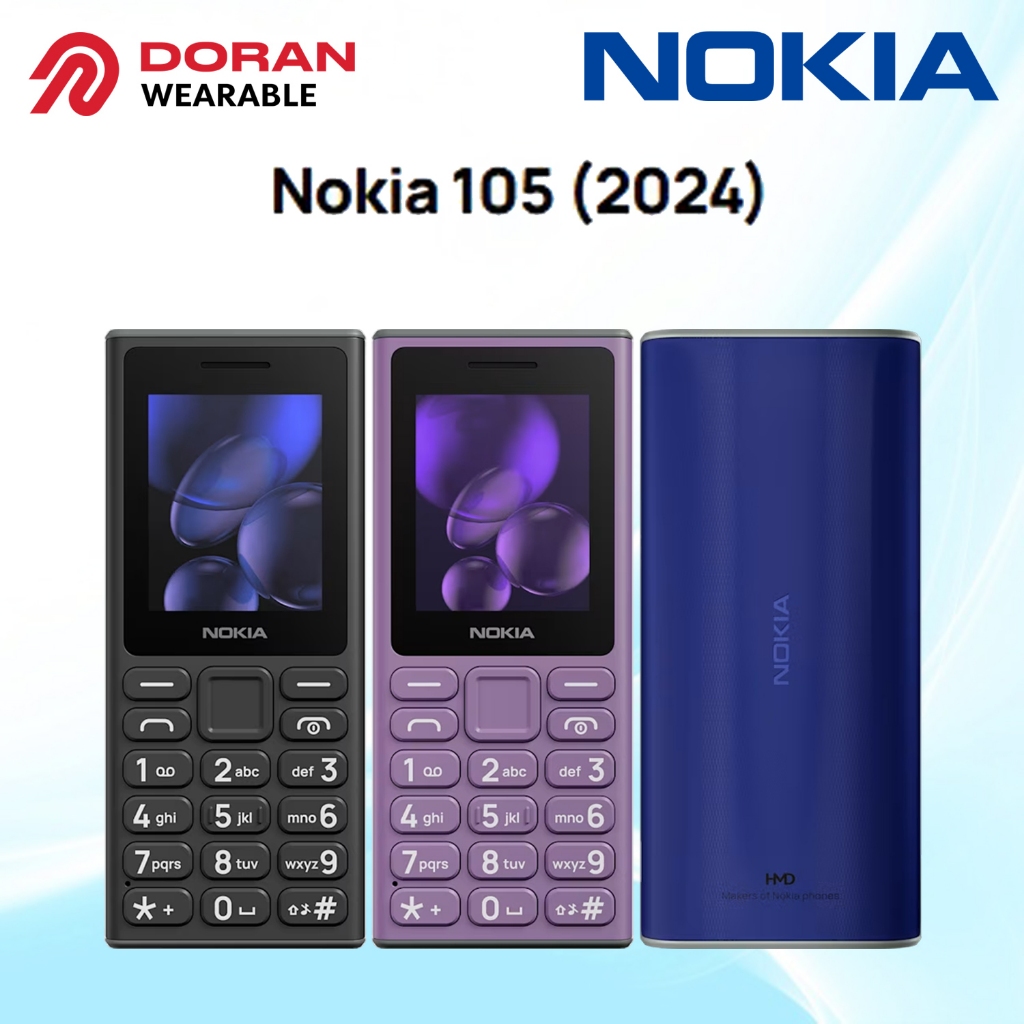 Jual Nokia 105 2024 (2024) Handphone Nokia with MP3 Player - Garansi ...