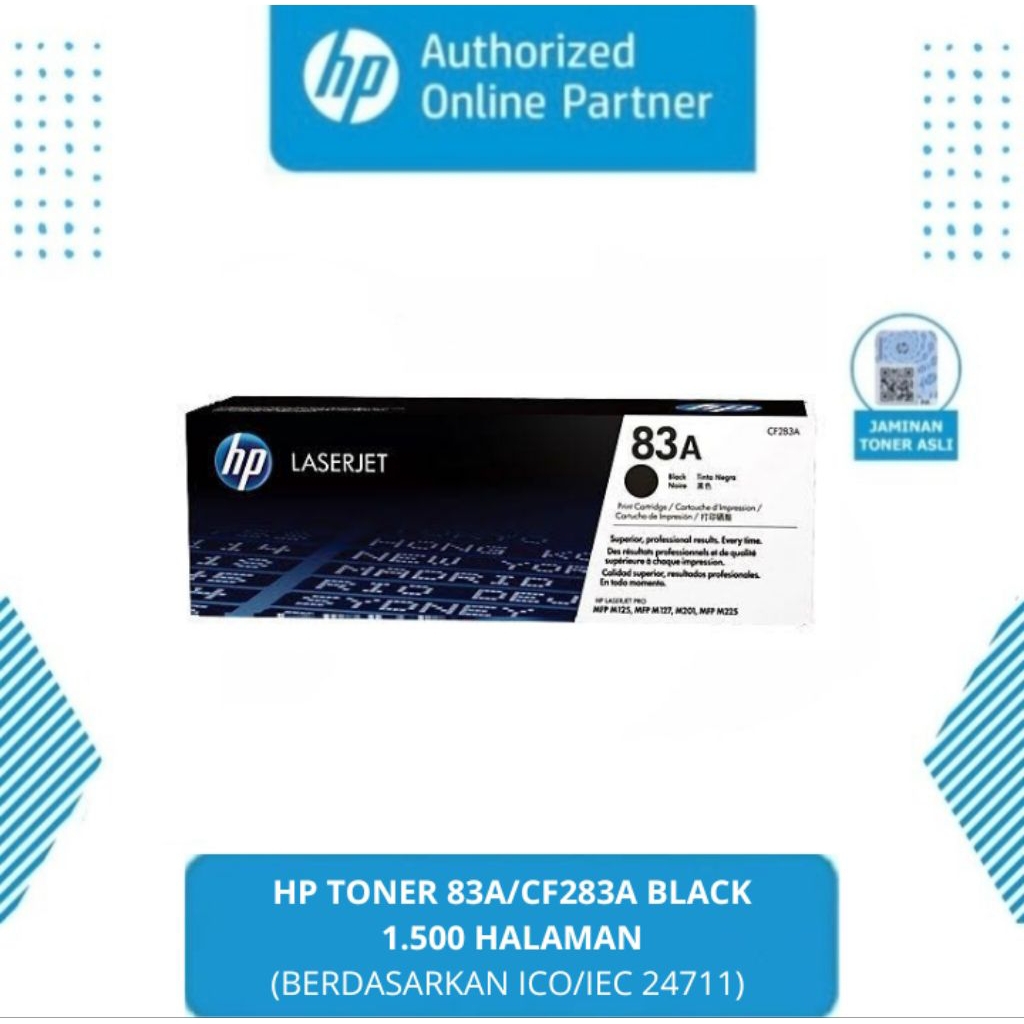 Jual HP laserjet catridge 83A original | Shopee Indonesia