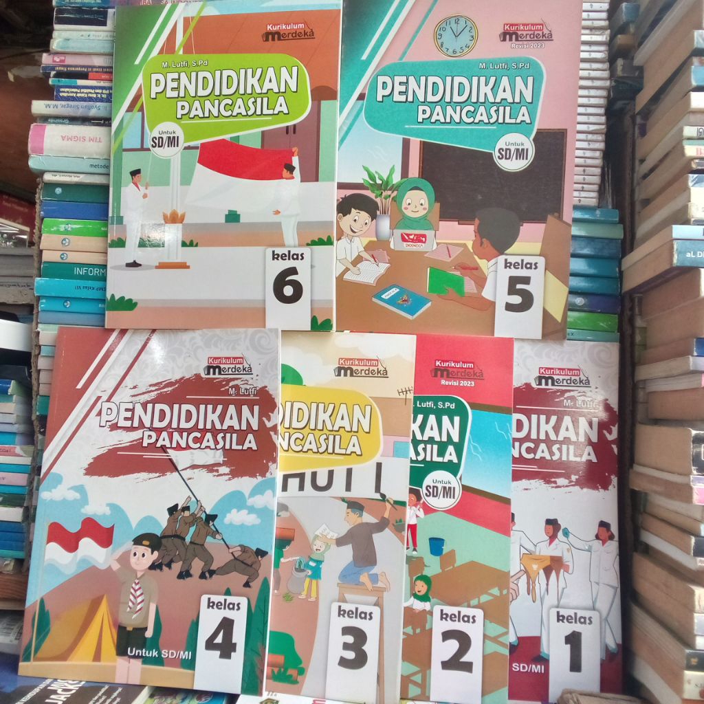 Jual Pendidikan Pancasila. SD MI Kelas 1, 2, 3, 4, 5, 6 Kurikulum Merdeka Penerbit Wahana ...
