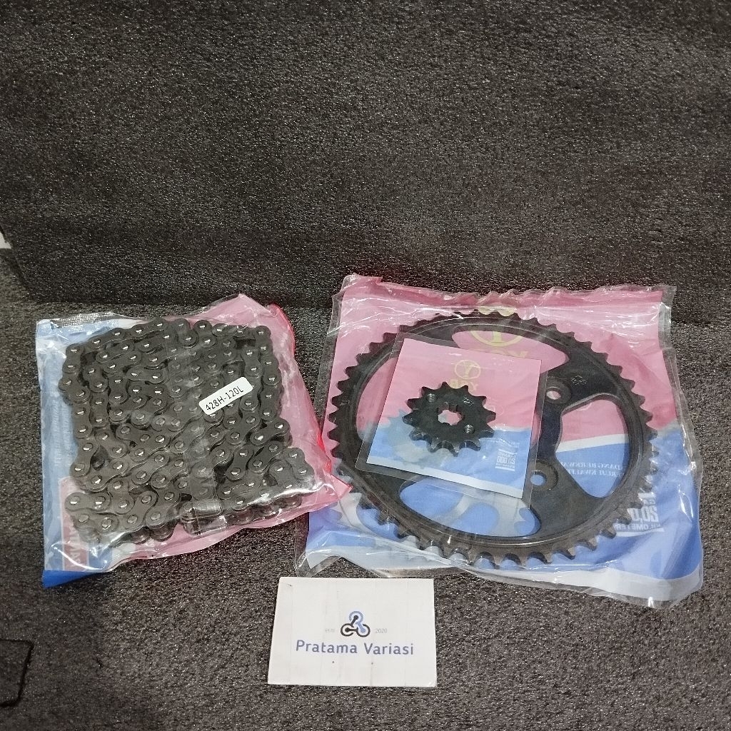 Jual [YSB] Gear Set + Rantai / Gear PAKET - Honda Supra Fit New ...