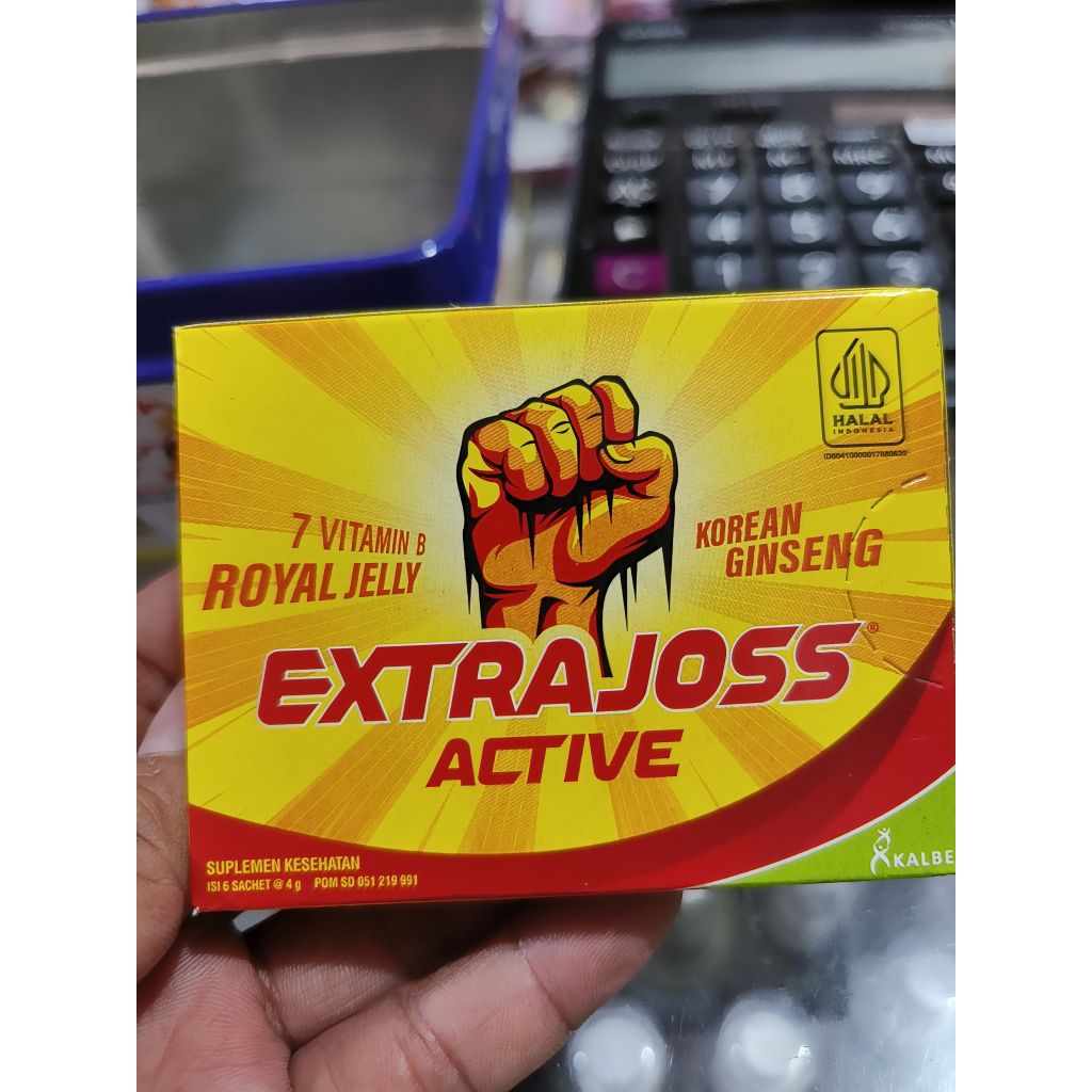 Jual EXTRA JOSS ACTIVE 1box(6 pcs) | Shopee Indonesia
