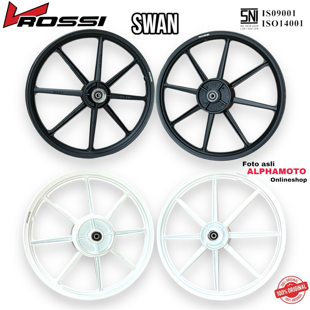 Jual VELG ROSSI SWAN VELG MOTOR BEBEK PALANG 8 VELG JUPITER SUPRA MX ...
