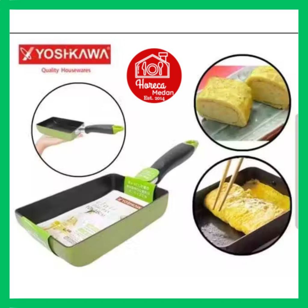 Jual Egg Pan Telur dadar Tamago Maker Yoshikawa anti lengket | Shopee ...