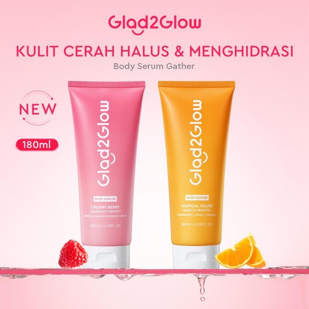 Jual G2G Glad2Glow Body Serum Overnight Body Lotion | Shopee Indonesia