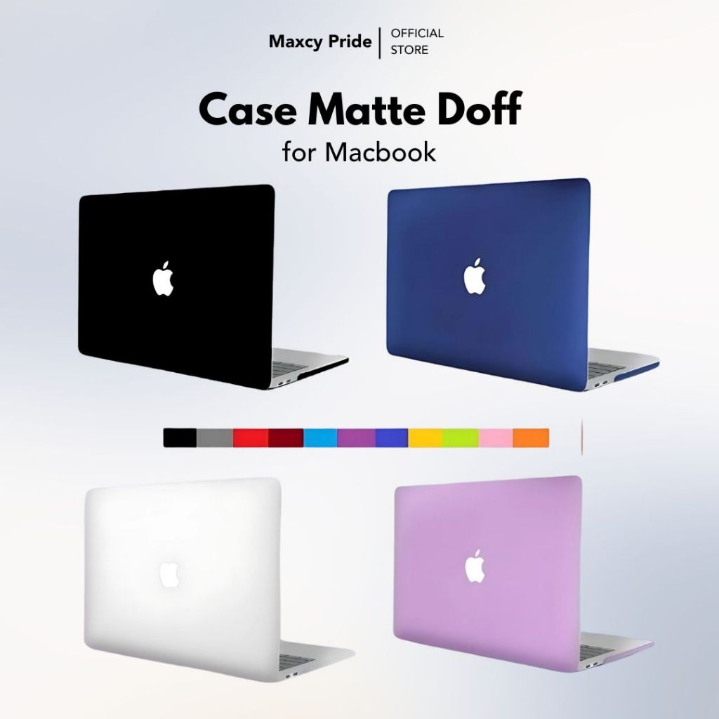 Jual Case Macbook Matte Doff Case Macbook Air M1 M2 Pro M1 13 14 Inch Retina Premium Full Body ...