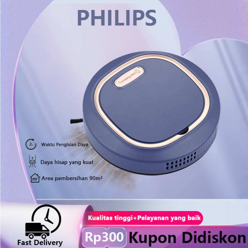 Jual Philips Robot Vacuum Cleaner Portable Penyedot Debu Rumah Sapu ...