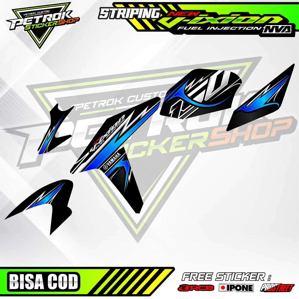 Jual STRIPING VARIASI YAMAHA VIXION NVA / STRIPING LIST MOTOR YAMAHA VIXION NVA | Shopee Indonesia