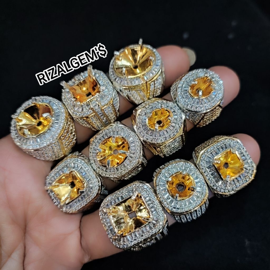 Jual CINCIN EMBAN RING TEVER MEWAH RASA PERAK | Shopee Indonesia