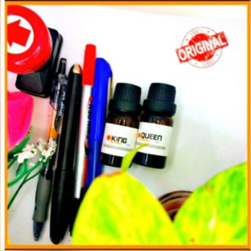 Jual King Queen Cairan Penghapus Tinta Permanen, Pulpen, Pena, Twinpen ...
