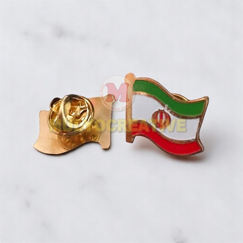 Jual Flag Pin Iran - Pin Bendera Iran | Shopee Indonesia