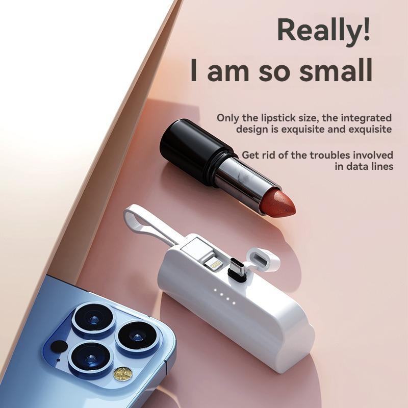 Jual Mini Powerbank 5000mAh Fast Charging Power bank Travel Size Kecil ...