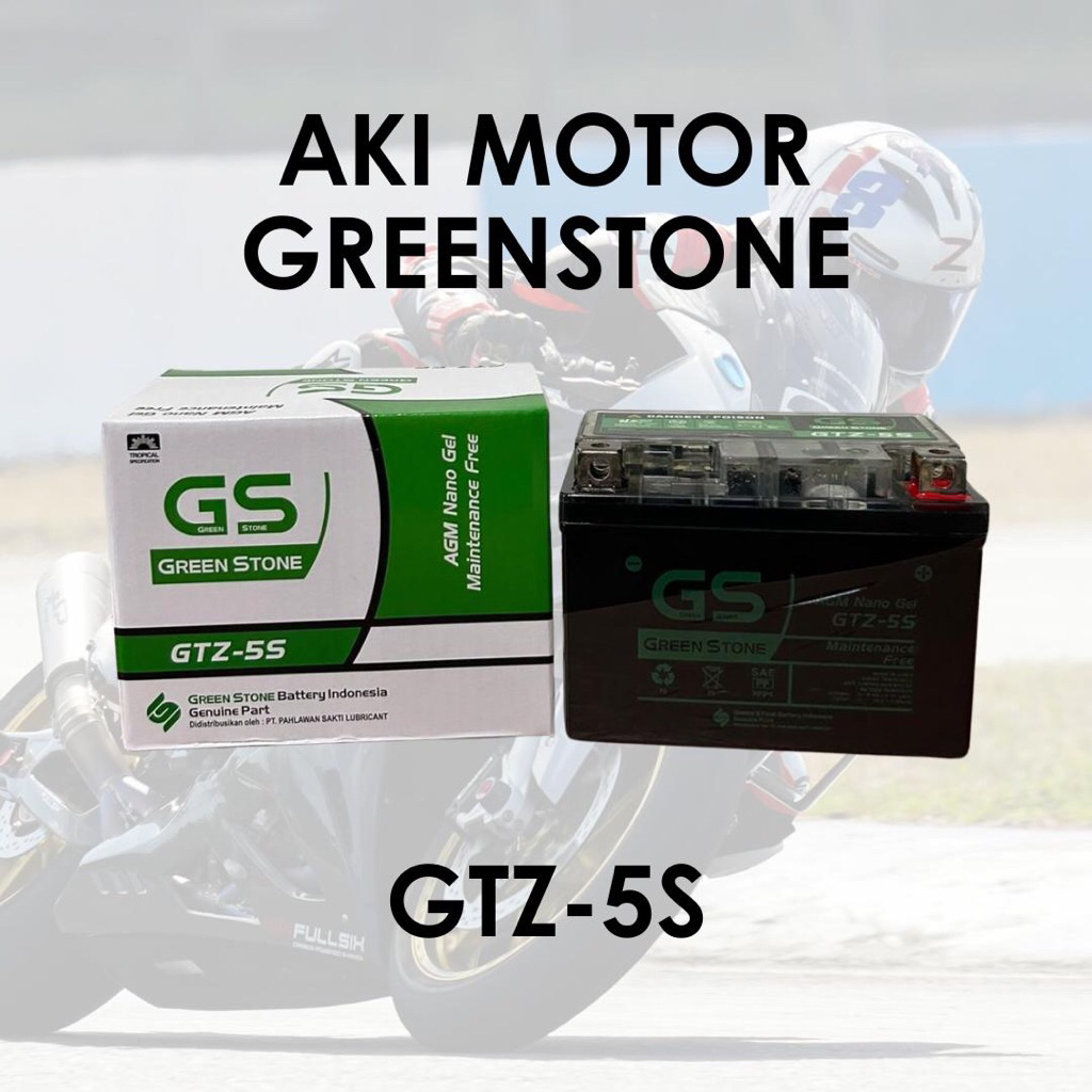 Jual Aki Motor GREENSTONE GTZ-5S Nano Gell | Shopee Indonesia