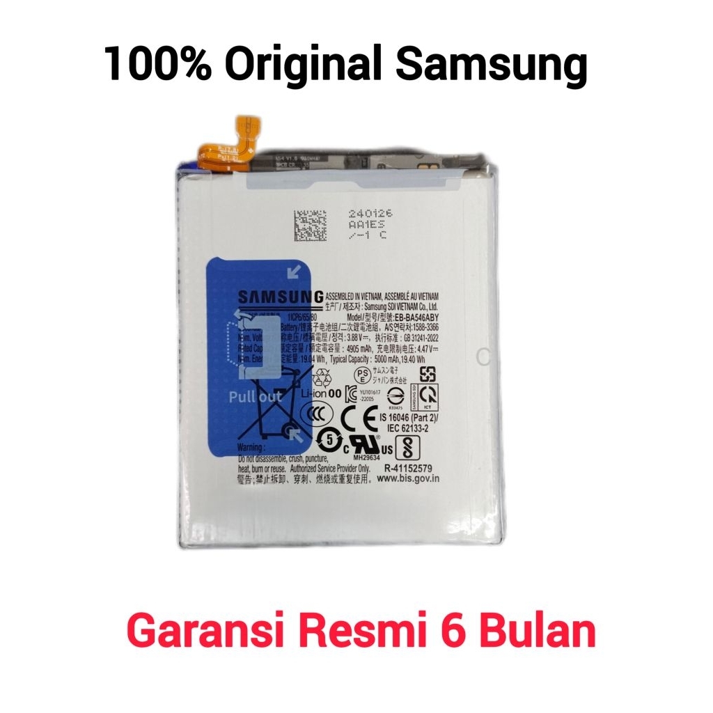 Jual Battery Galaxy A54 5G A34 5G A54s A25 5G A35 A55 EB-BA546ABY ...