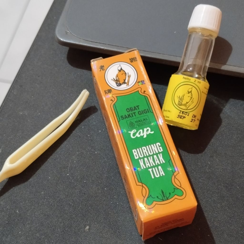 Jual Obat Sakit Gigi Cap Burung Kakak Tua 2 ml | Shopee Indonesia