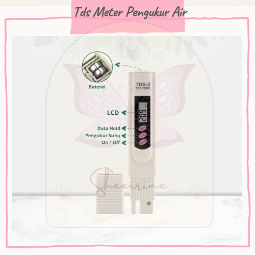 Jual Digital Tds Meter Pengukur Air TDS METER Air MIneral Hidroponik ...