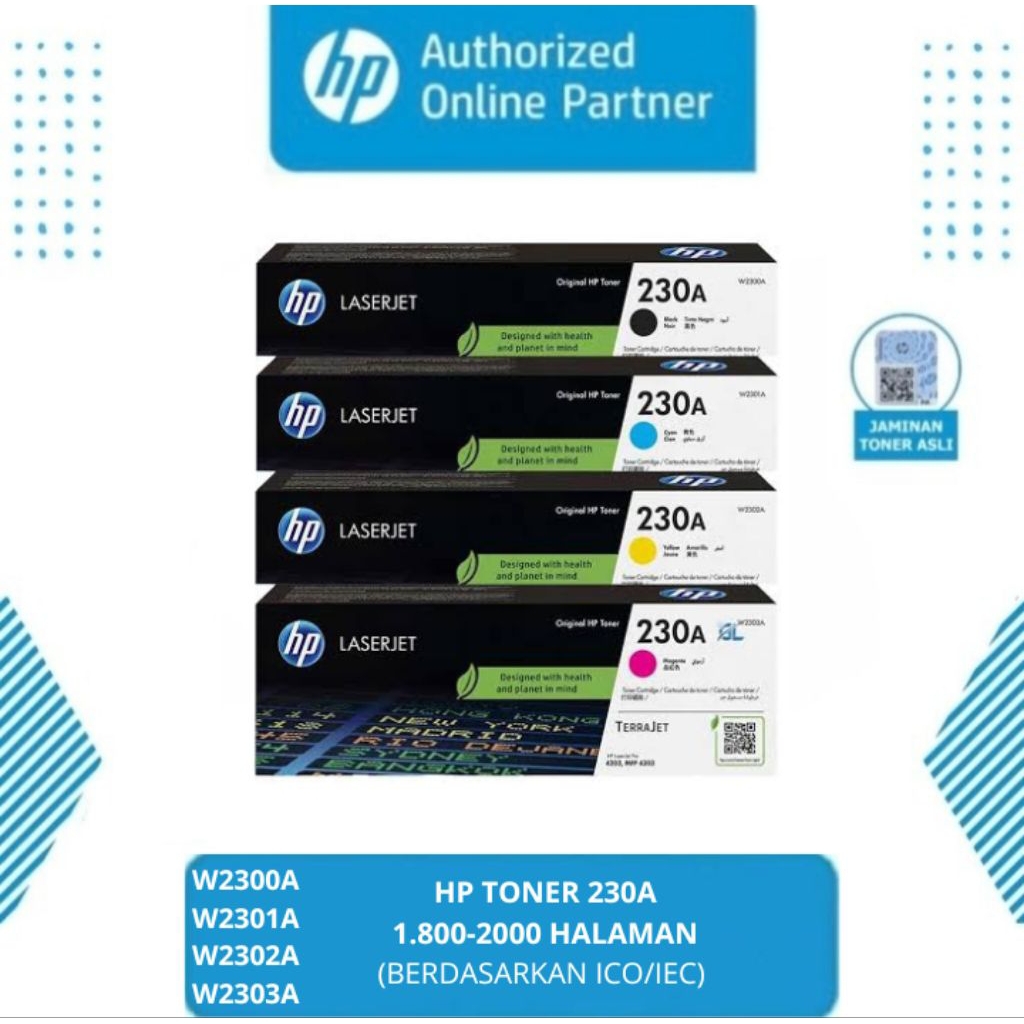 Jual Toner hp laserjet 230A black color original | Shopee Indonesia