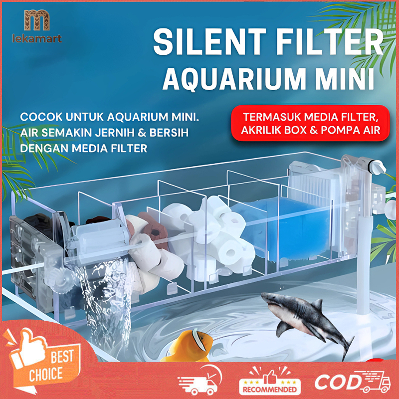 Jual Hang On Filter Gantung Akrilik Aquarium External Hanging Hangon ...