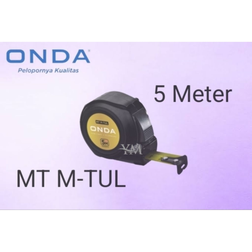 Jual Meteran Onda/Measuring Tape Onda MT M-TUL 5 Meter | Shopee Indonesia