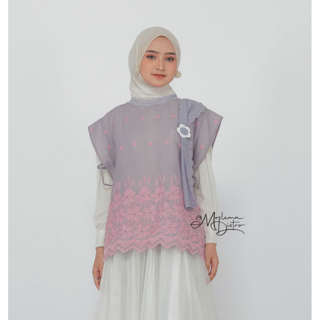 Jual ROMPI VEST OUTER WANITA MELAYU KATUN BORDIR UNIK LUCU | Shopee ...