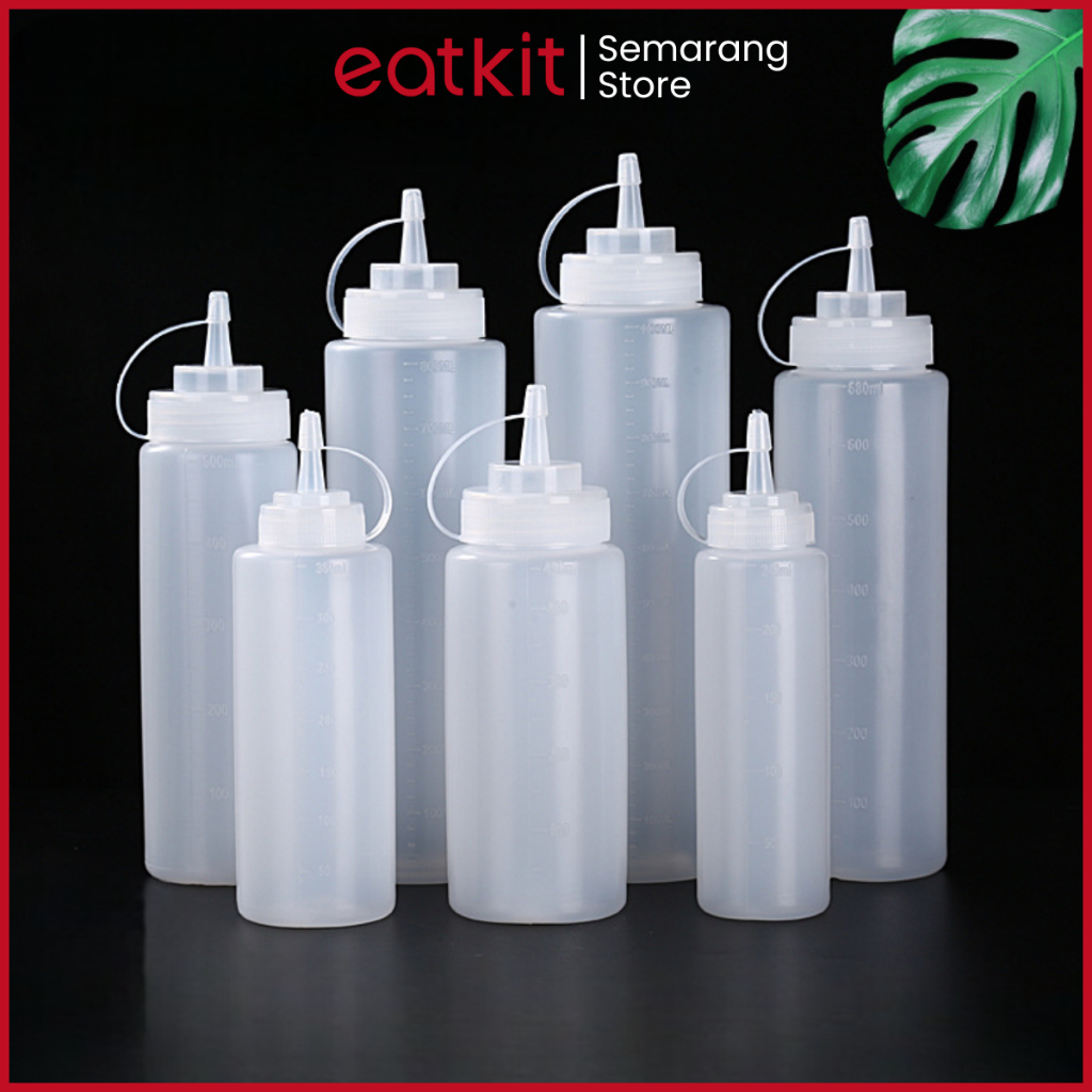 Jual Eatkit Botol Saus dan Kecap Serbaguna Botol Saos Mayonaise 650ml ...