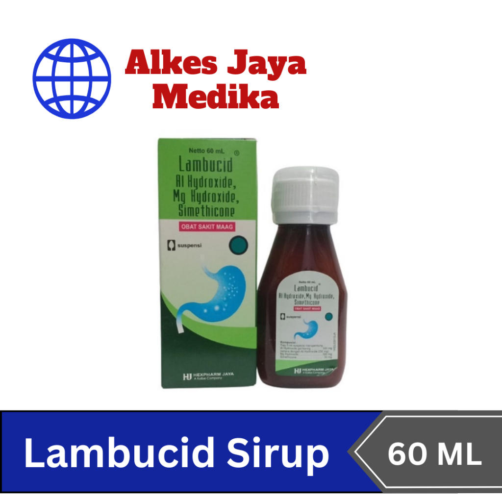 Jual Lambucid Sirup 60 ml - Obat Maag | Shopee Indonesia