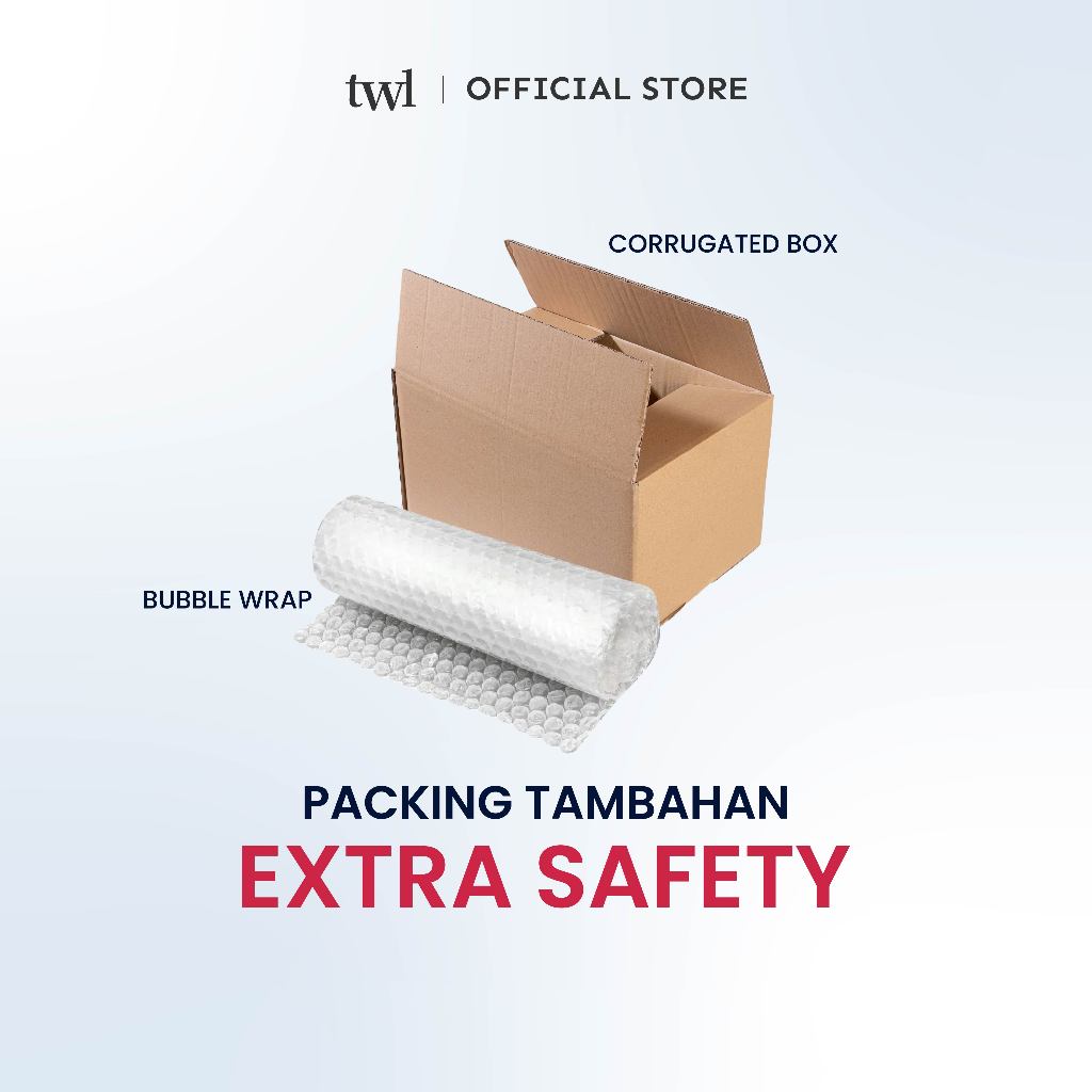 Jual TWL Extra Protection - Packing Tambahan DOUBLE Bubble wrap dan KARDUS | Shopee Indonesia