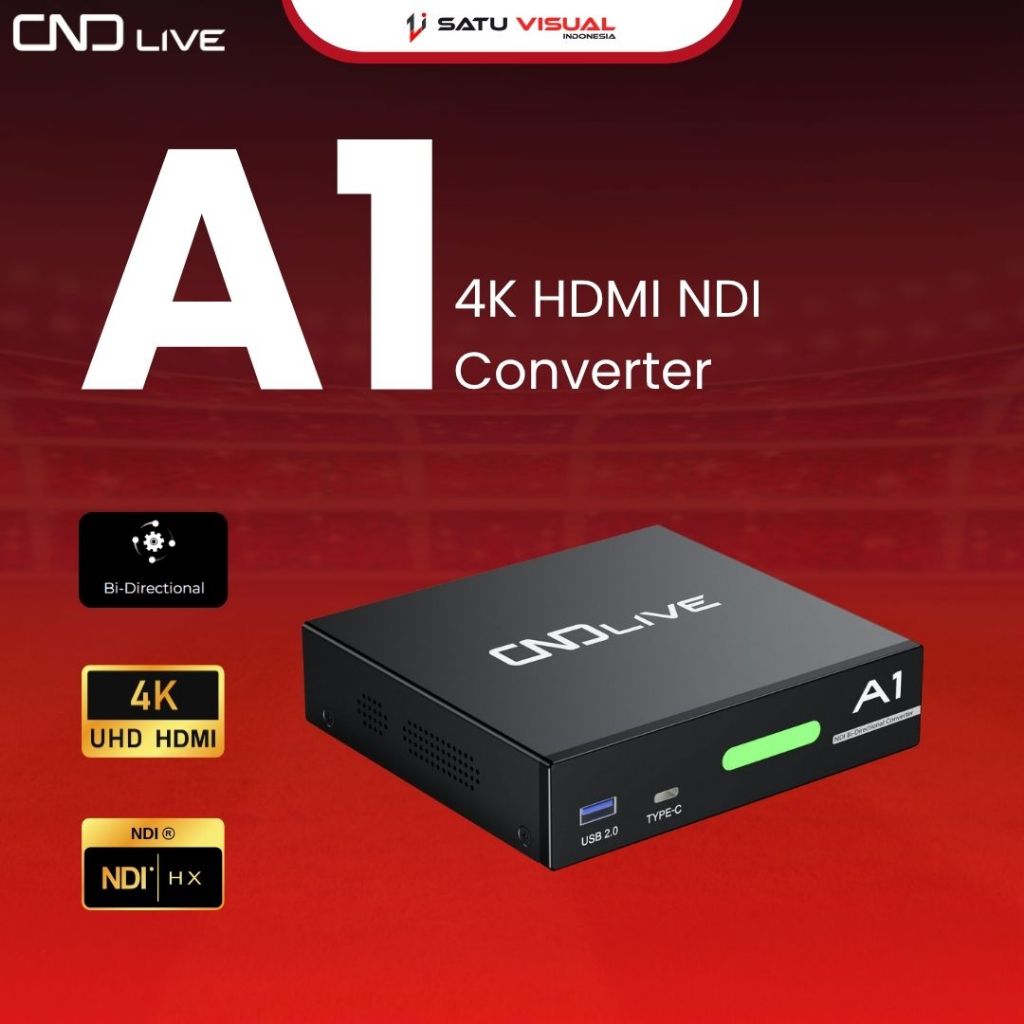 Jual CNDLive A1 - 4K Bi-Directional HDMI NDI Converter | Shopee Indonesia