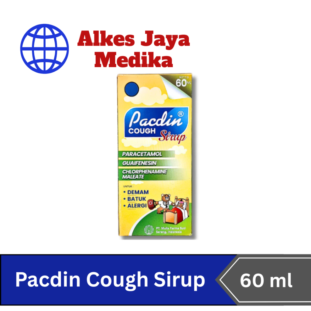 Jual Pacdin Cough Sirup 60 ml - Obat batuk pilek | Shopee Indonesia