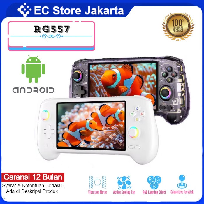 Jual ANBERNIC RG557 Handheld Retro Video Game Console Android OS ...
